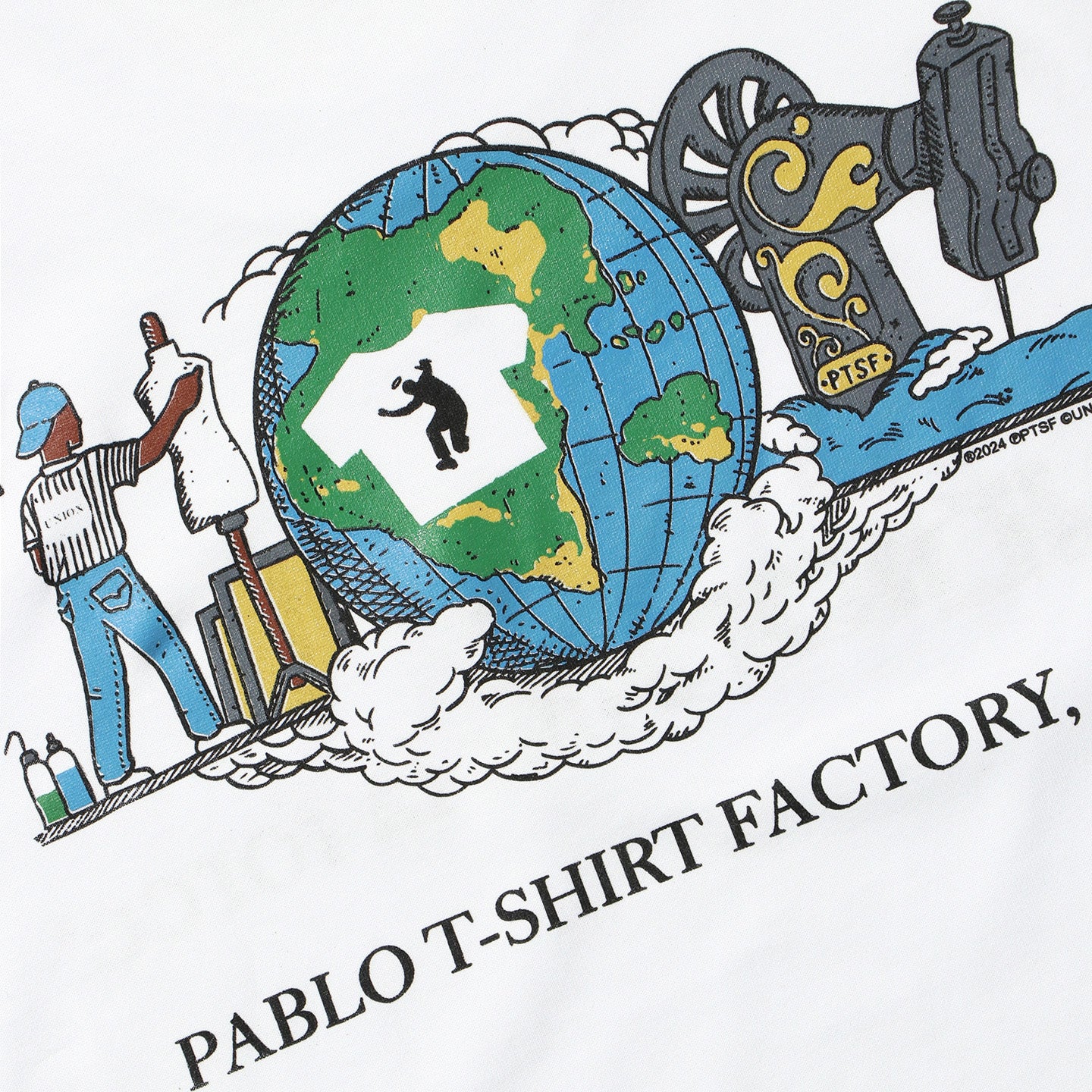 PTSF X UNION FAIT LA FORCE SS｜PABLO T-SHIRT FACTORY｜TOPS（トップス）｜【公式通販 UNION TOKYO】｜ユニオントーキョー